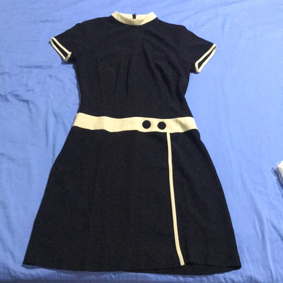 CDC | Dresses | Cdc Black Off White Cute Dress | Poshmark